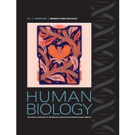 Human Biology Volume 92, Number 1, Winter 2020
